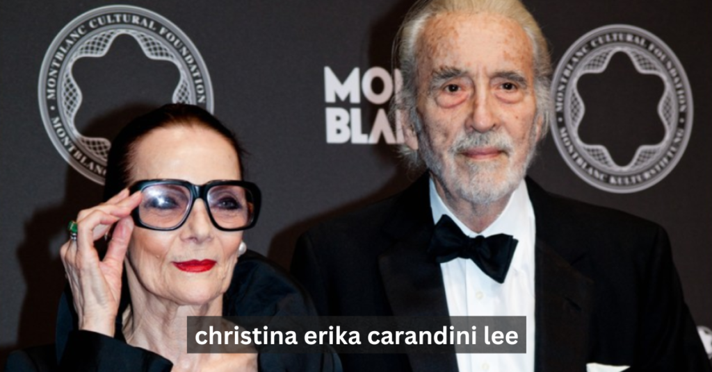 Who is Christina Erika Carandini Lee? All You Need To Know